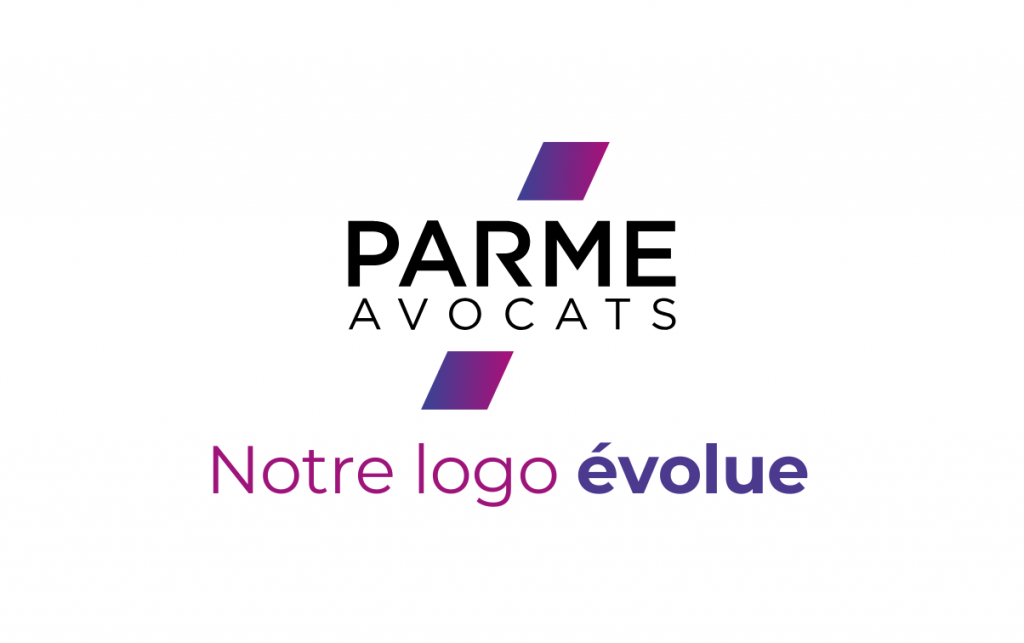 Notre logo évolue - Parme Avocats